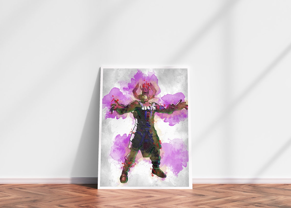 GALACTUS Galactus Poster Galactus Digital Marvel Poster | Etsy