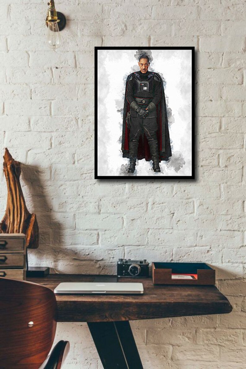 MOFF GIDEON - Moff Gideon Posfer Mandalorian Poster- Star Wars Poster ...