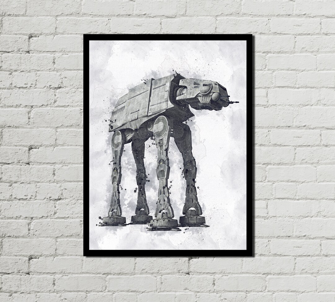 AT-AT WALKER - At-at Walker Poster - At-at Walker Digital - Star Wars ...
