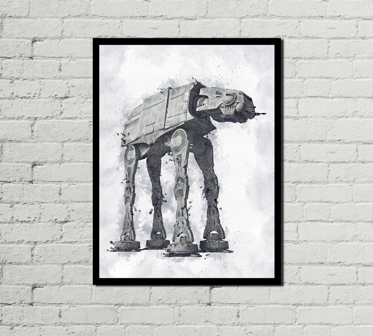 AT-AT WALKER - At-at Walker Poster - At-at Walker Digital - Star Wars ...