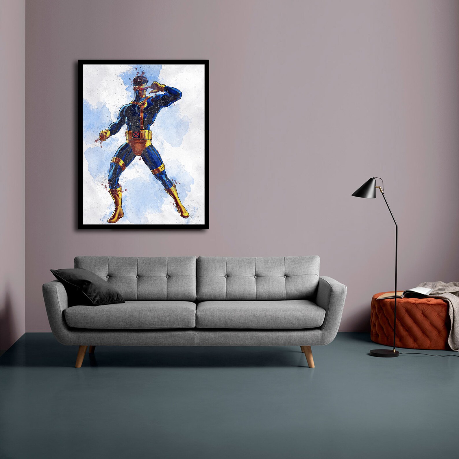 CYCLOPS Marvel Poster X Men Poster Cylclops Digital - Etsy