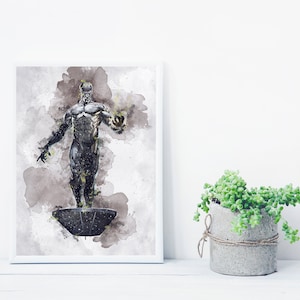 SILVER SURFER - Silver Surfer Digital - Marvel Poster - Digital ...