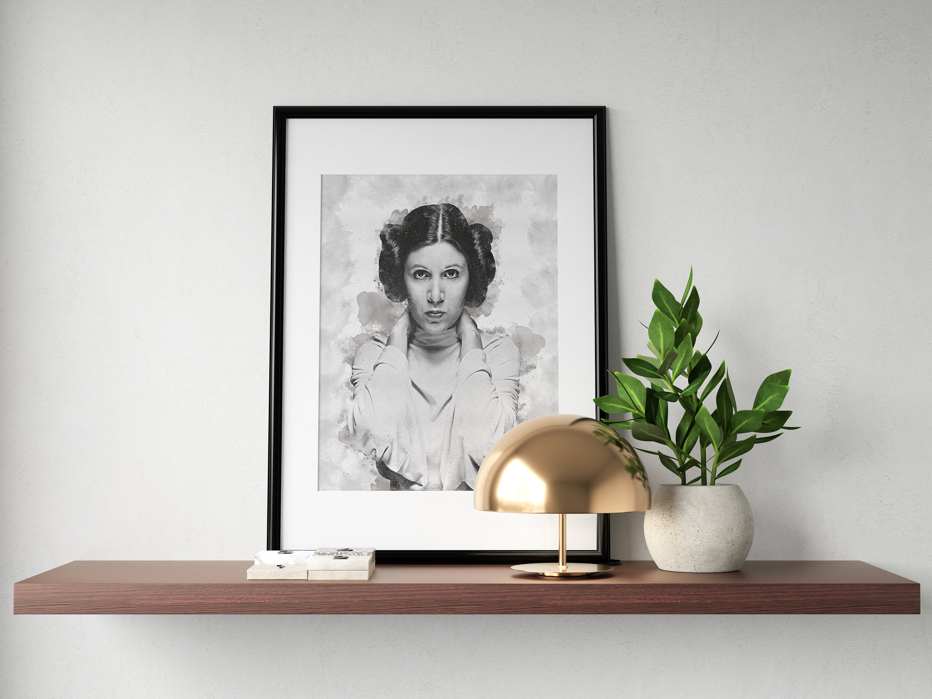 STAR WARS POSTER Princess Leia Poster Princess Leia Print - Etsy