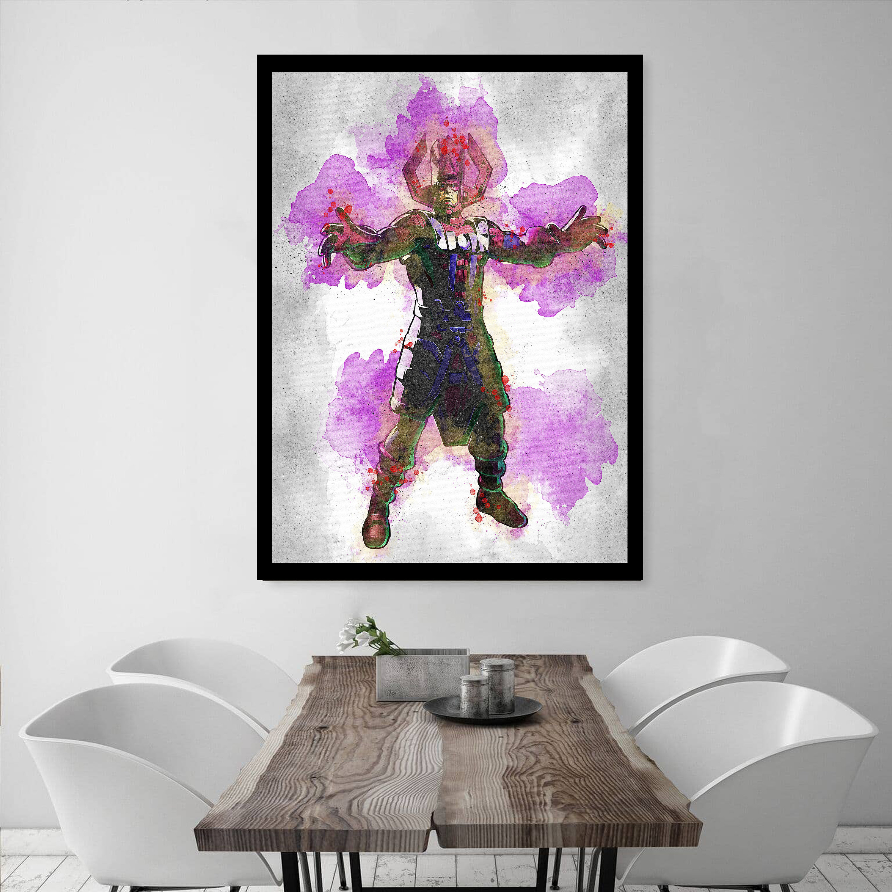 GALACTUS Galactus Poster Galactus Digital Marvel Poster - Etsy