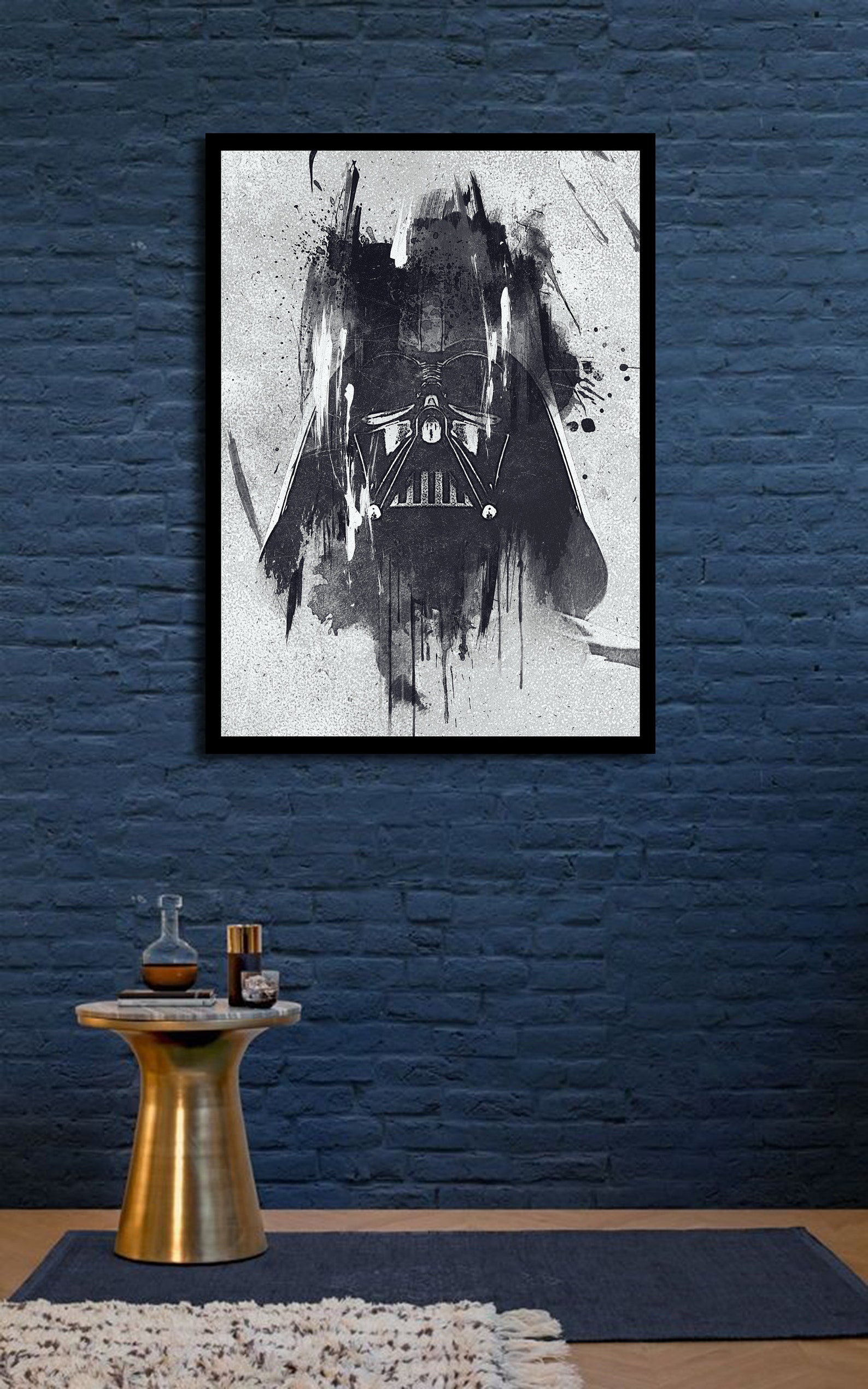 DARTH VADER Darth Vader Poster Darth Vader Digital Star - Etsy