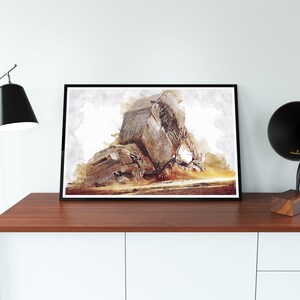 AT - AT WALKER - At-at Walker Poster - At-at Walker Digital - Star Wars ...