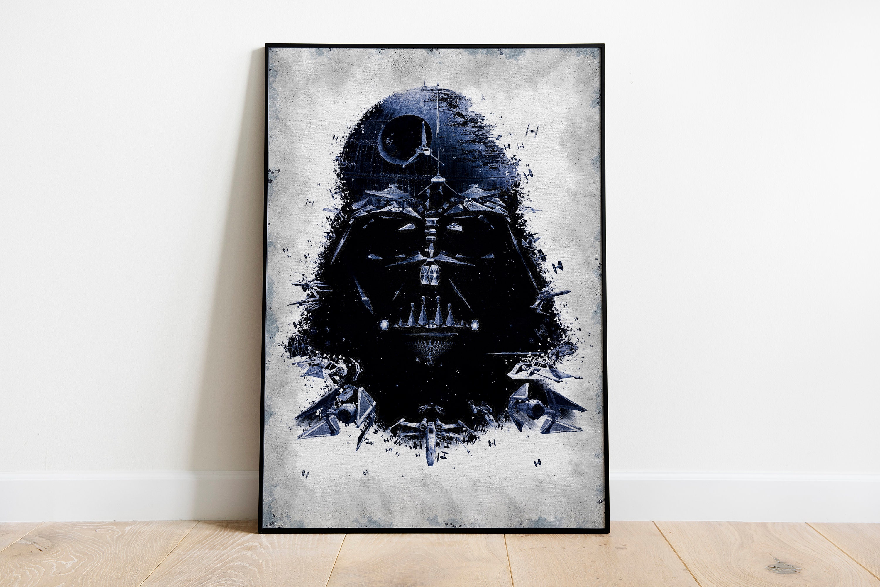DARTH VADER Darth Vader Poster Darth Vader Digital Star - Etsy