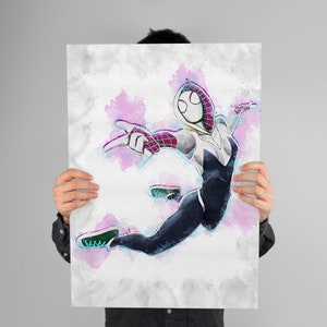 SPIDER GWEN POSTER - Spider-man: Across the Spider-verse - Gwen Stacy ...
