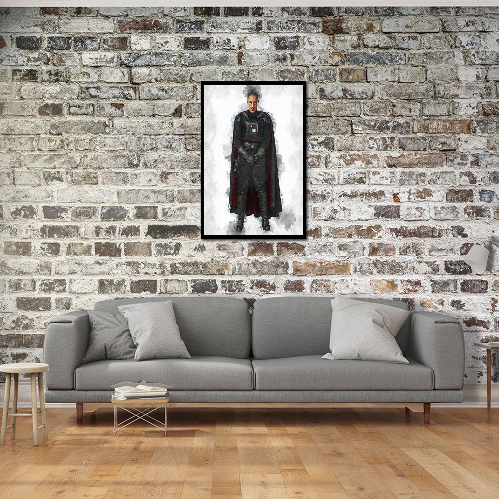 MOFF GIDEON - Moff Gideon Posfer Mandalorian Poster- Star Wars Poster ...
