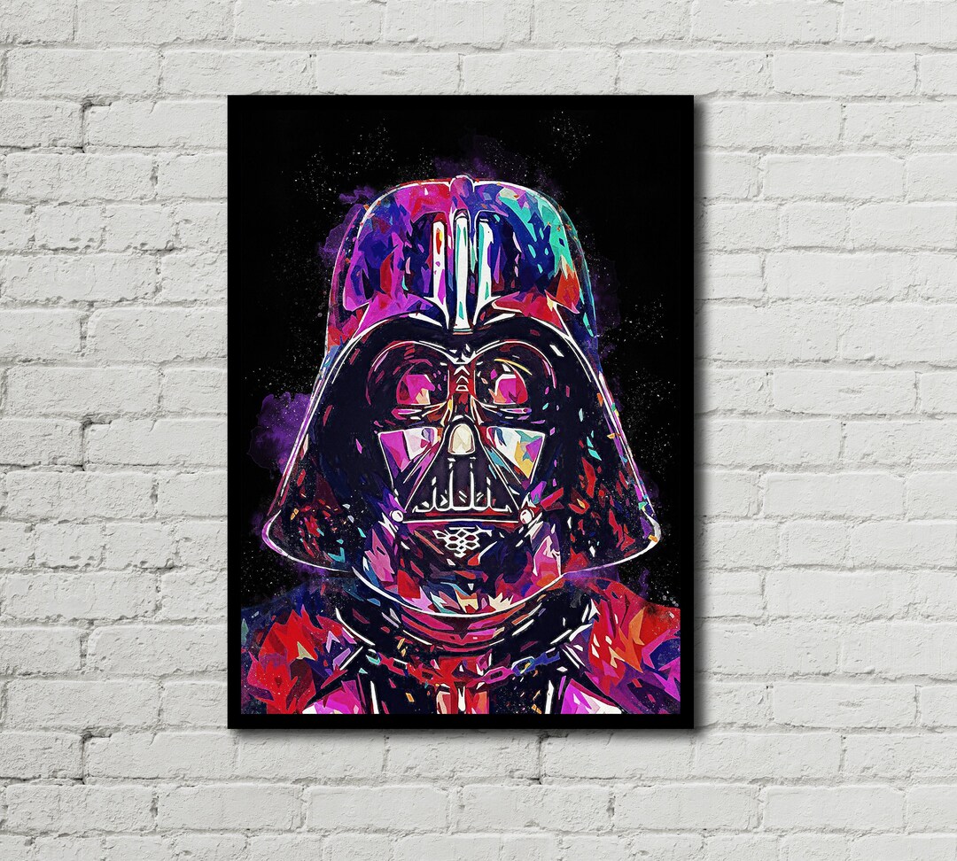 DARTH VADER - Darth Vader Poster - Darth Vader Digital - Star Wars ...