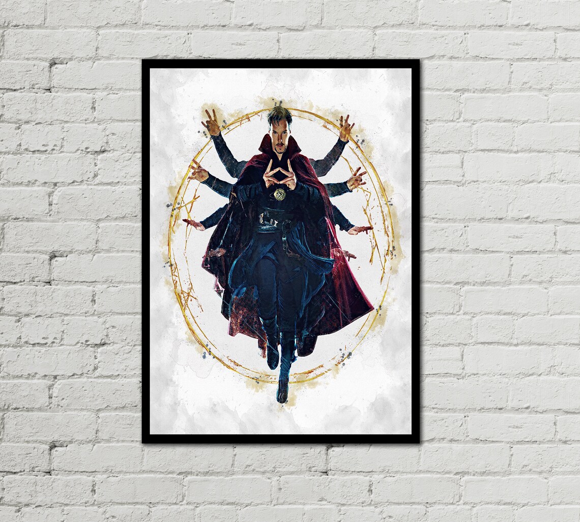 DOCTOR STRANGE Marvel Poster Avengers Poster Digital - Etsy