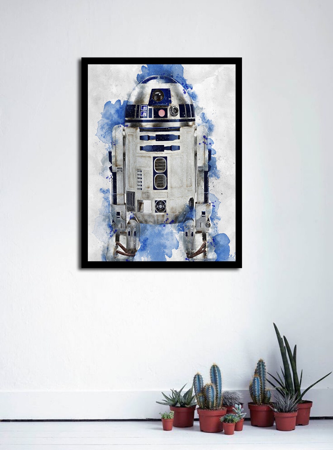 R2-D2 R2-D2 Poster R2-D2 Digital Star Wars Poster | Etsy