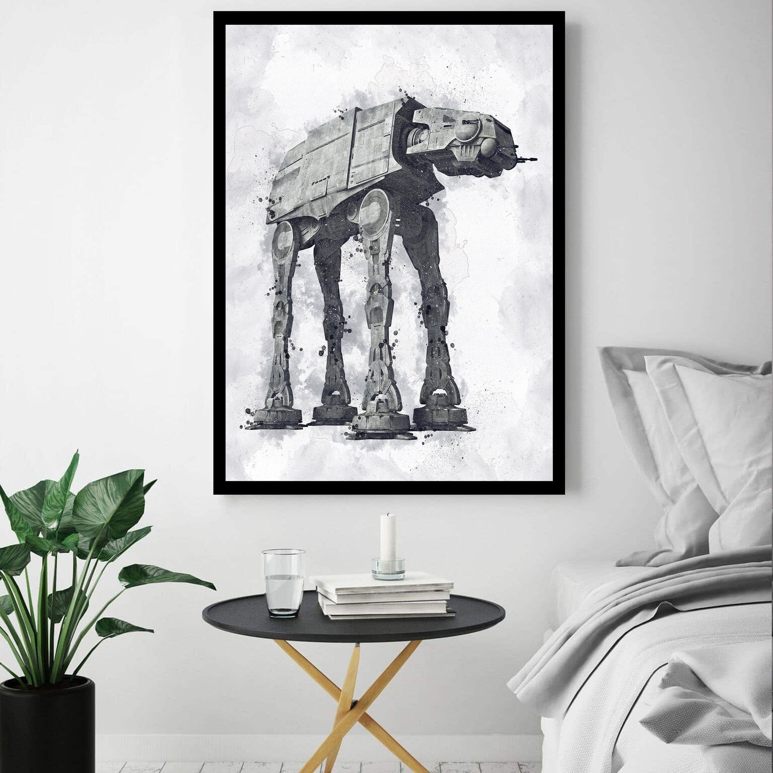 AT-AT WALKER - At-at Walker Poster - At-at Walker Digital - Star Wars ...