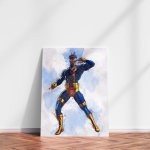 CYCLOPS - Marvel Poster - X - Men Poster - Cylclops Digital - Cyclops ...