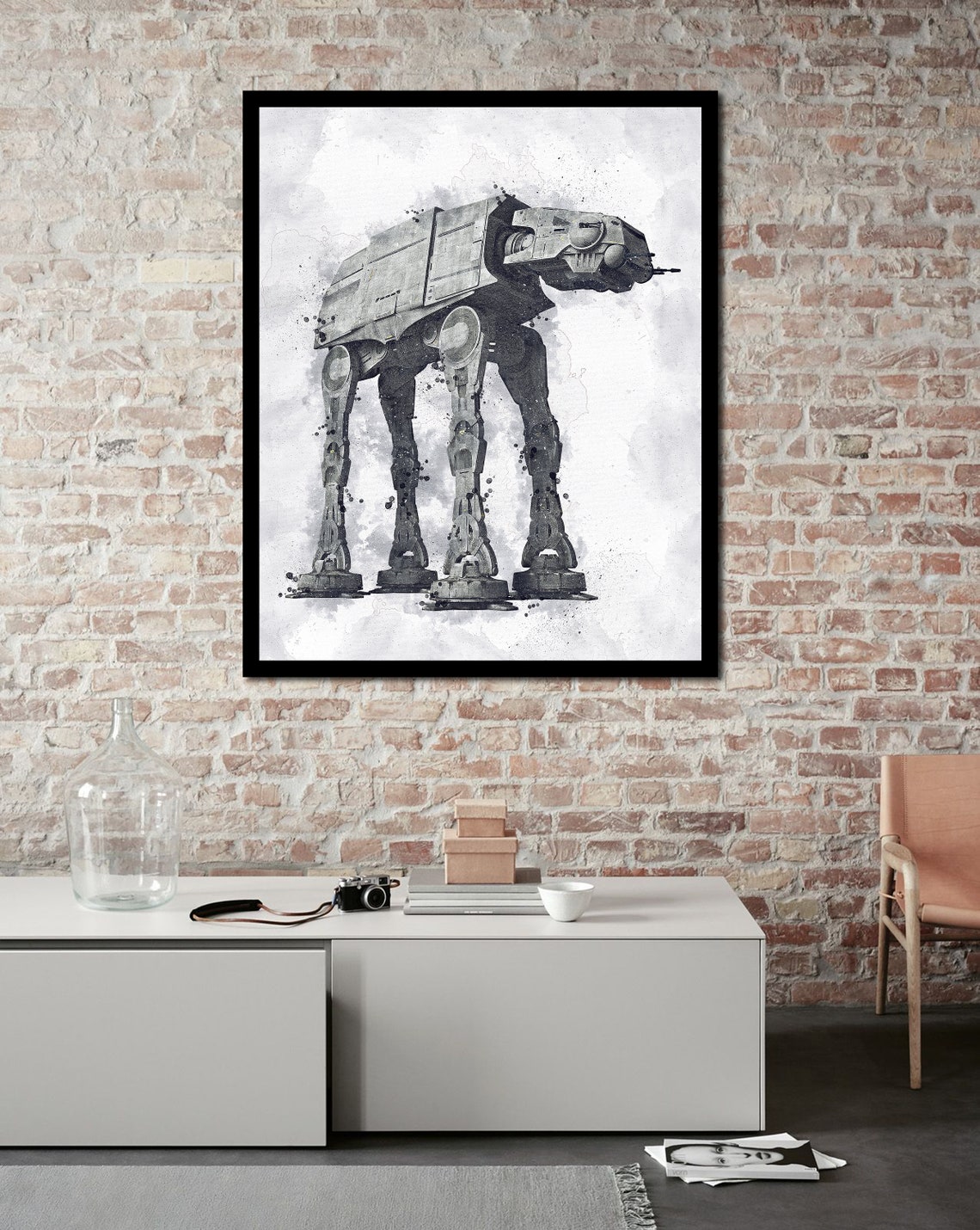 AT-AT WALKER - At-at Walker Poster - At-at Walker Digital - Star Wars ...