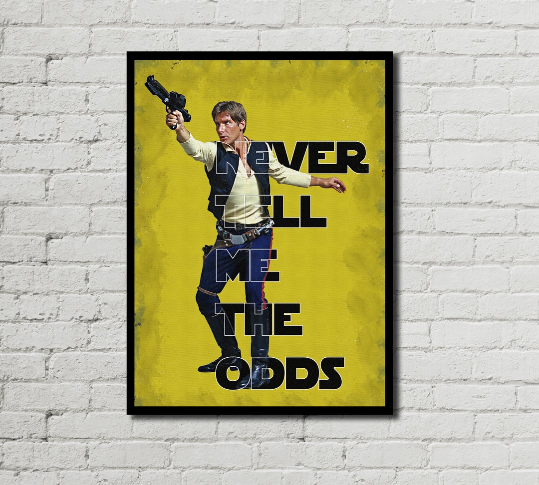 HAN SOLO - Han Solo Digital - Star Wars Poster - Digital Download ...