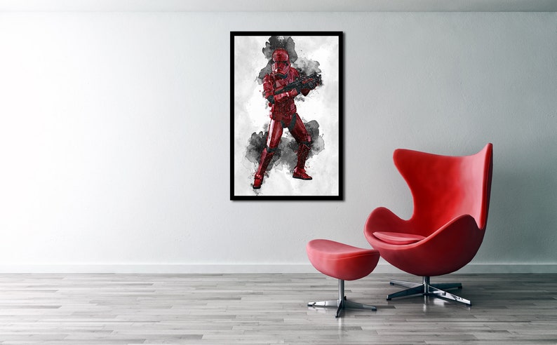 SITH TROOPER - Sith Trooper Poster - Sith Trooper Digital - Star Wars ...