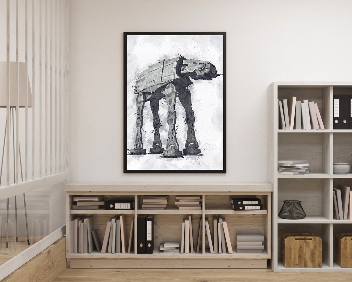 AT-AT WALKER - At-at Walker Poster - At-at Walker Digital - Star Wars ...