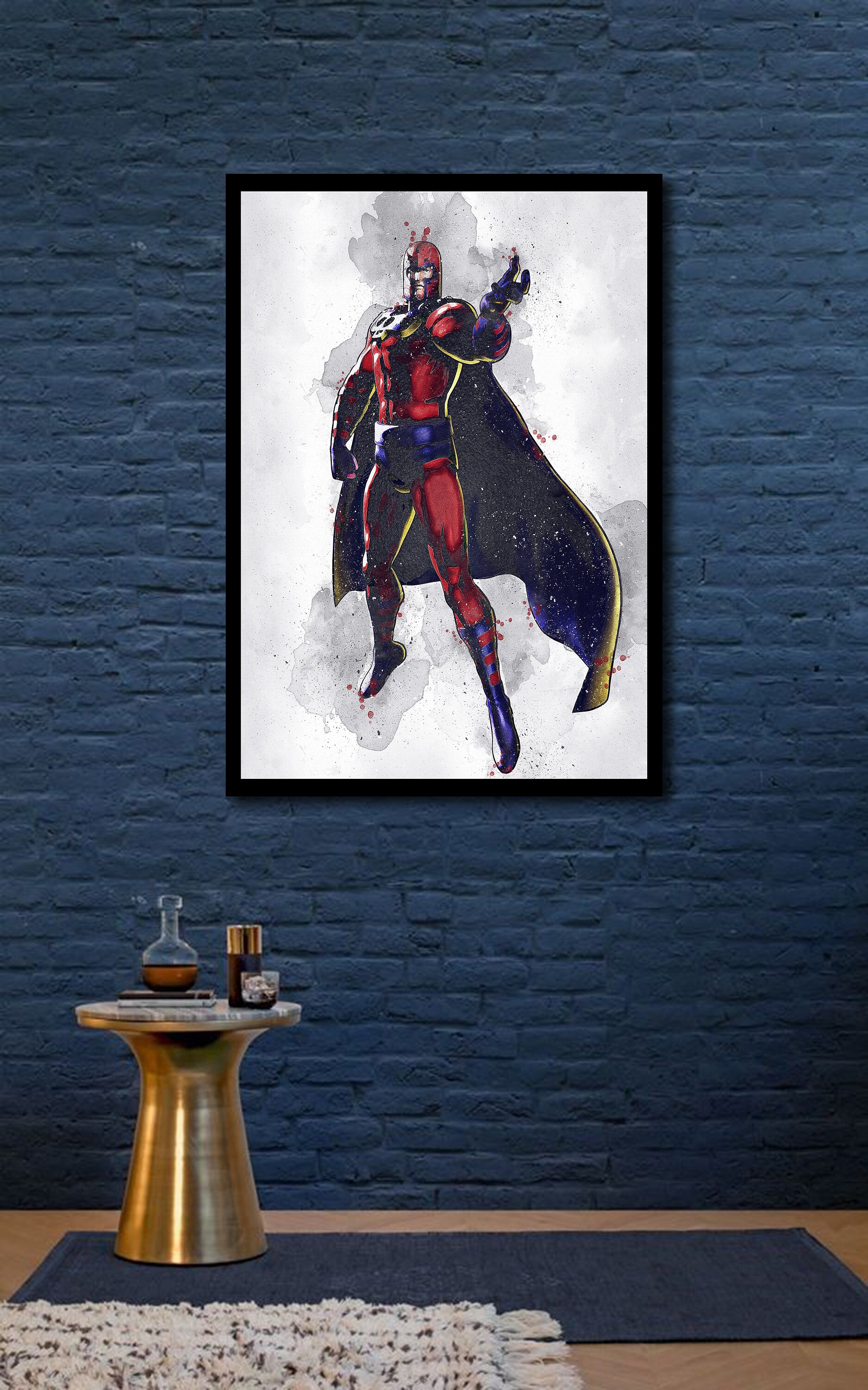 MAGNETO Magneto Pster Poster Magneto Digital X-Men | Etsy