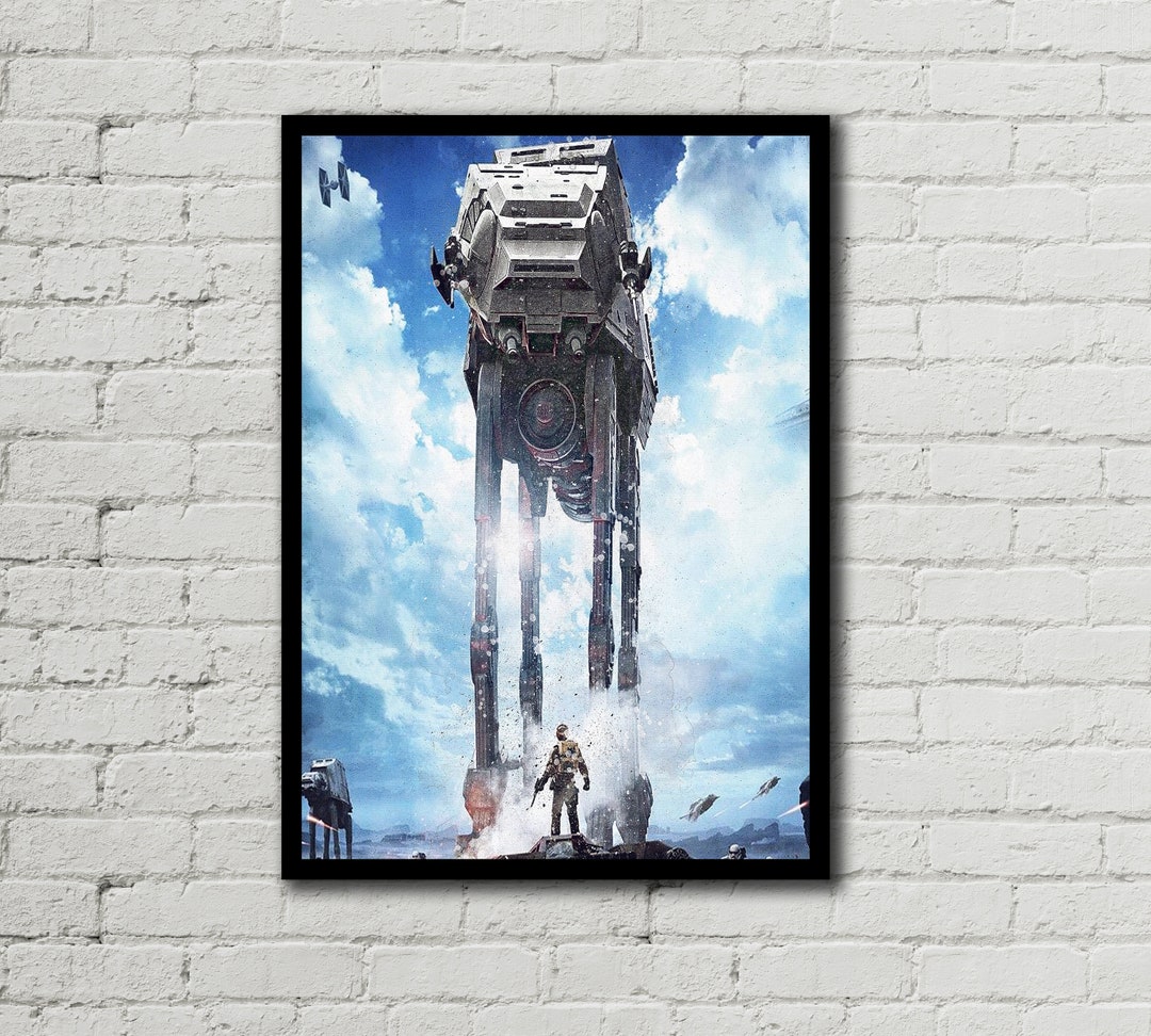 AT - AT WALKER - At-at Walker Poster - At-at Walker Digital - Star Wars ...