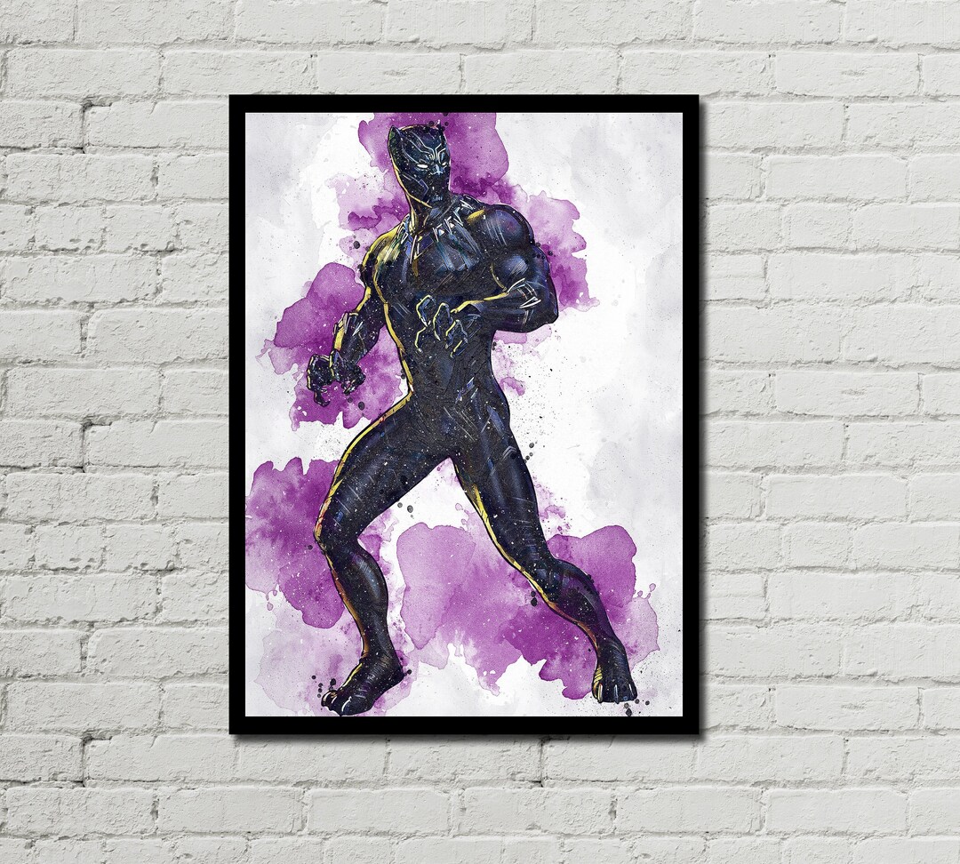 BLACK PANTHER - Black Panther Digital - Marvel Poster - Digital ...