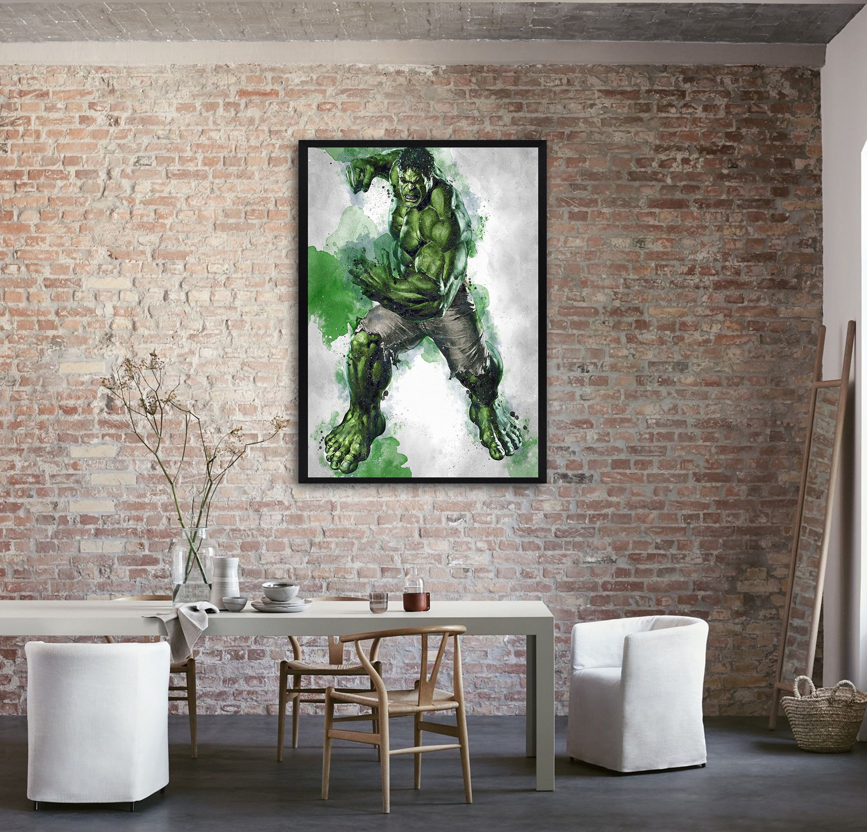 HULK Hulk Digital Marvel Poster Avengers Poster - Etsy