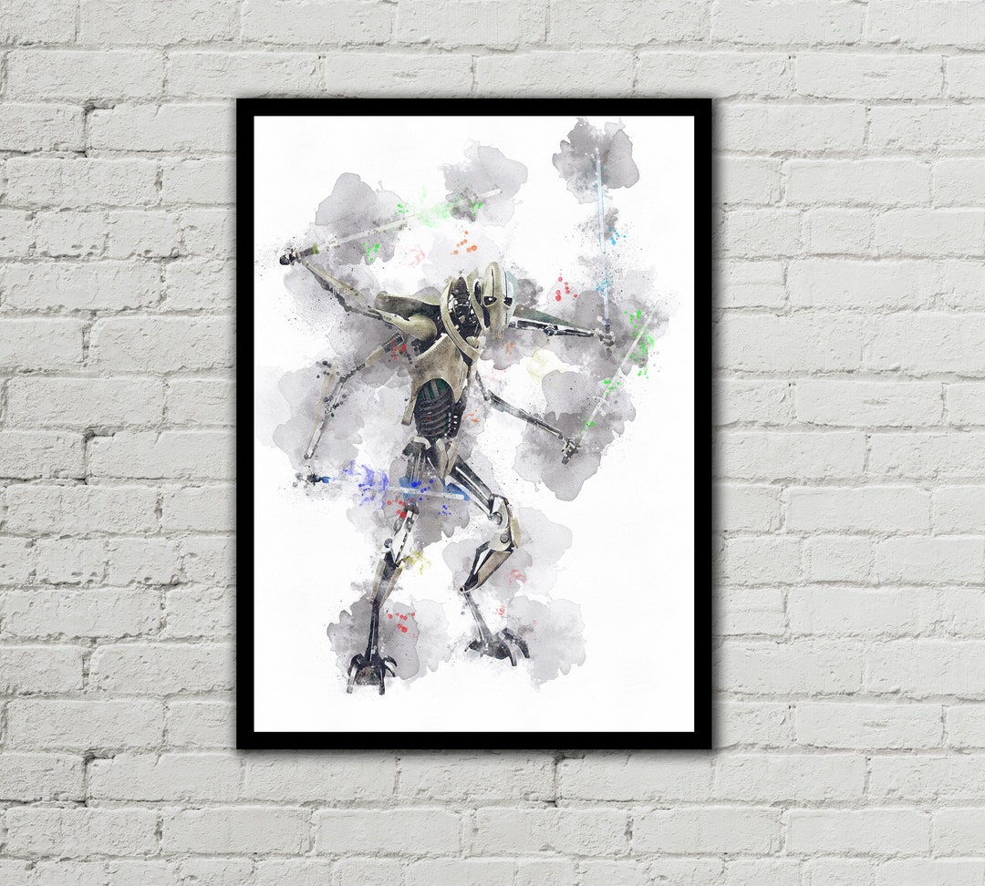 GENERAL GRIEVOUS - General Grievous Poster - General Grievous Digital ...