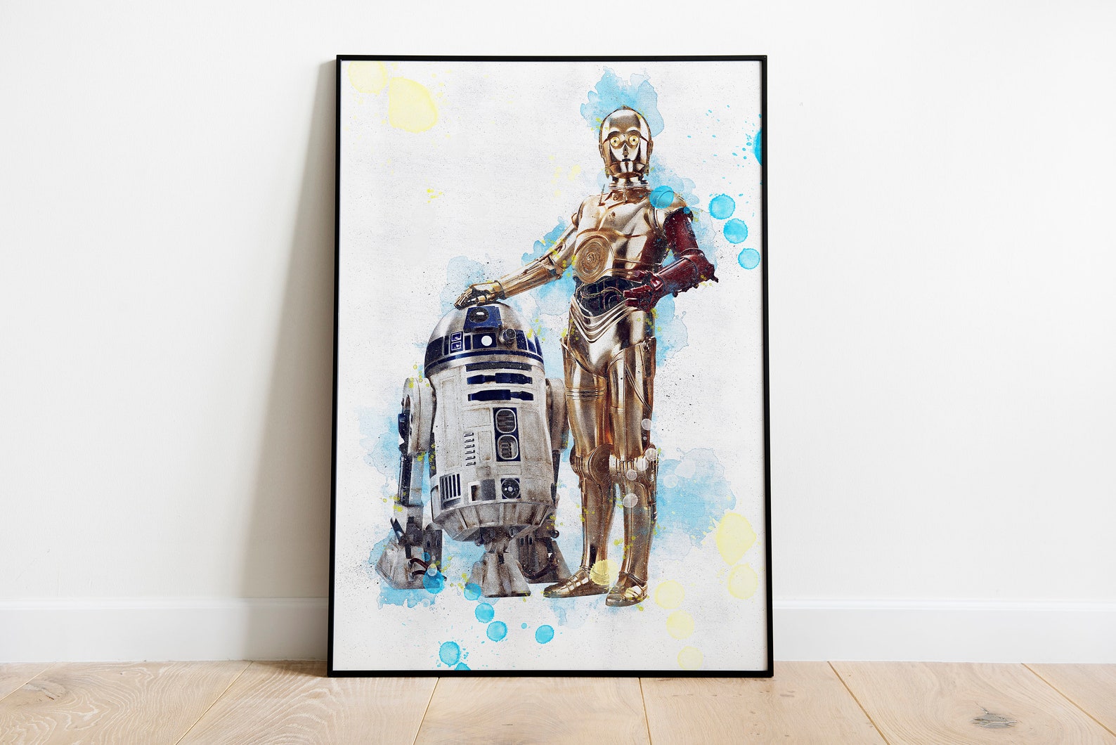 R2-D2 & C3PO Poster R2-D2 C3PO Star Wars Poster - Etsy