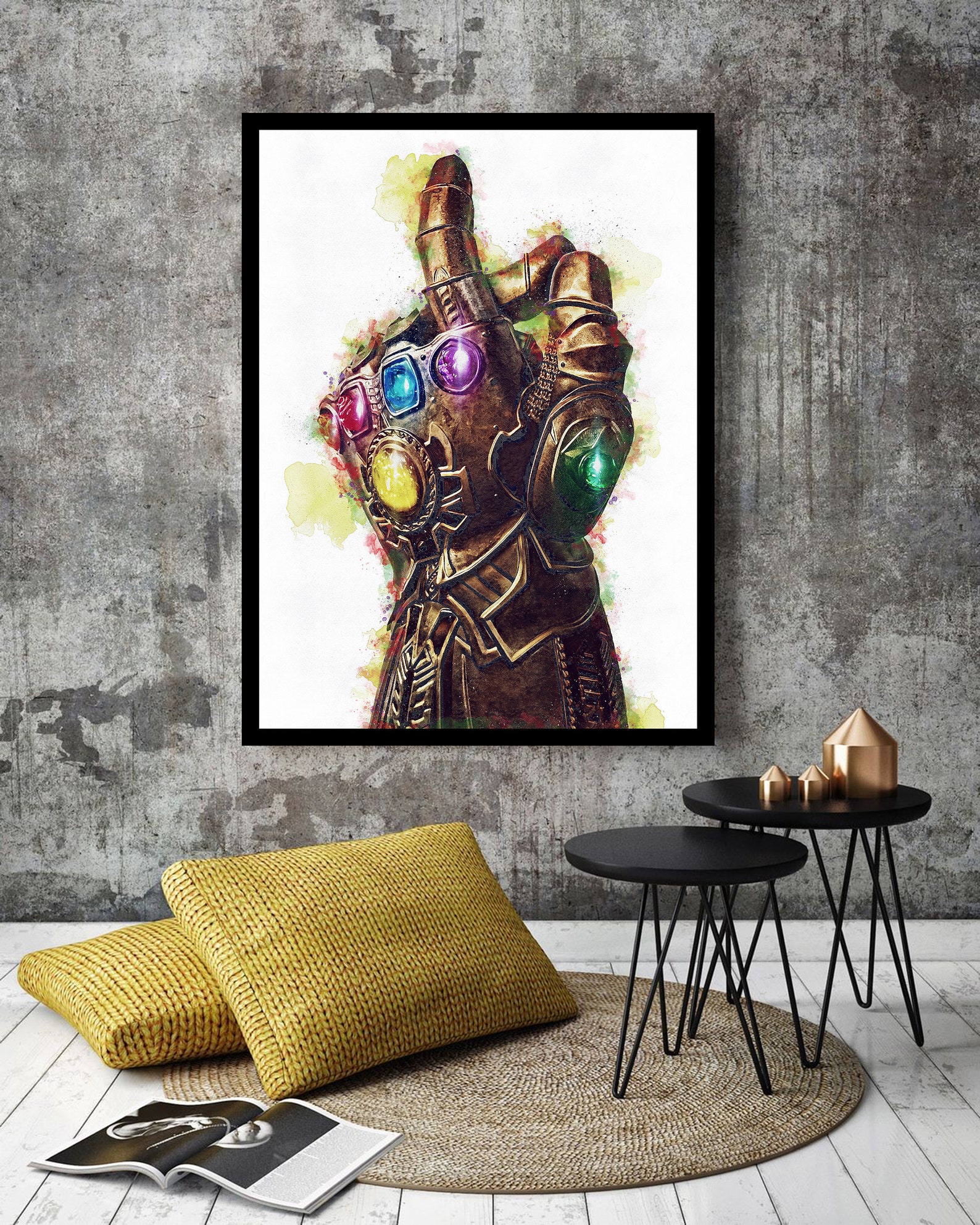 INFINITY GAUNTLET Infinity Gauntlet Digital Marvel Poster Avengers ...