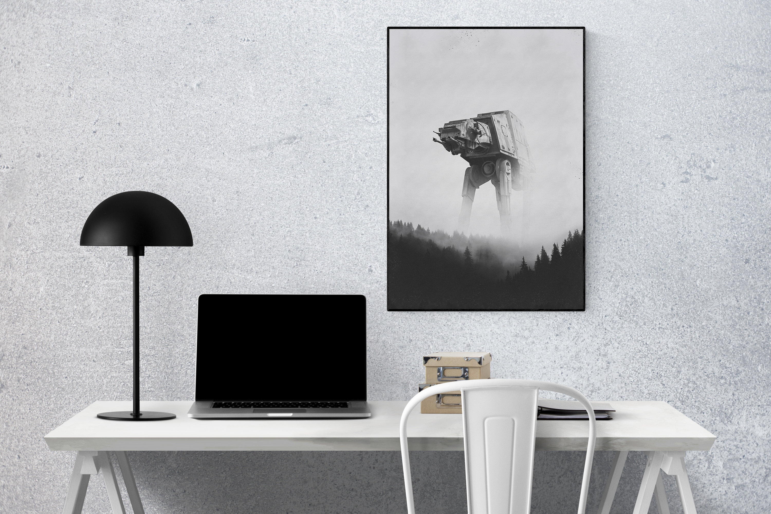 AT-AT WALKER - At-at Walker Poster - At-at Walker Digital - Star Wars ...
