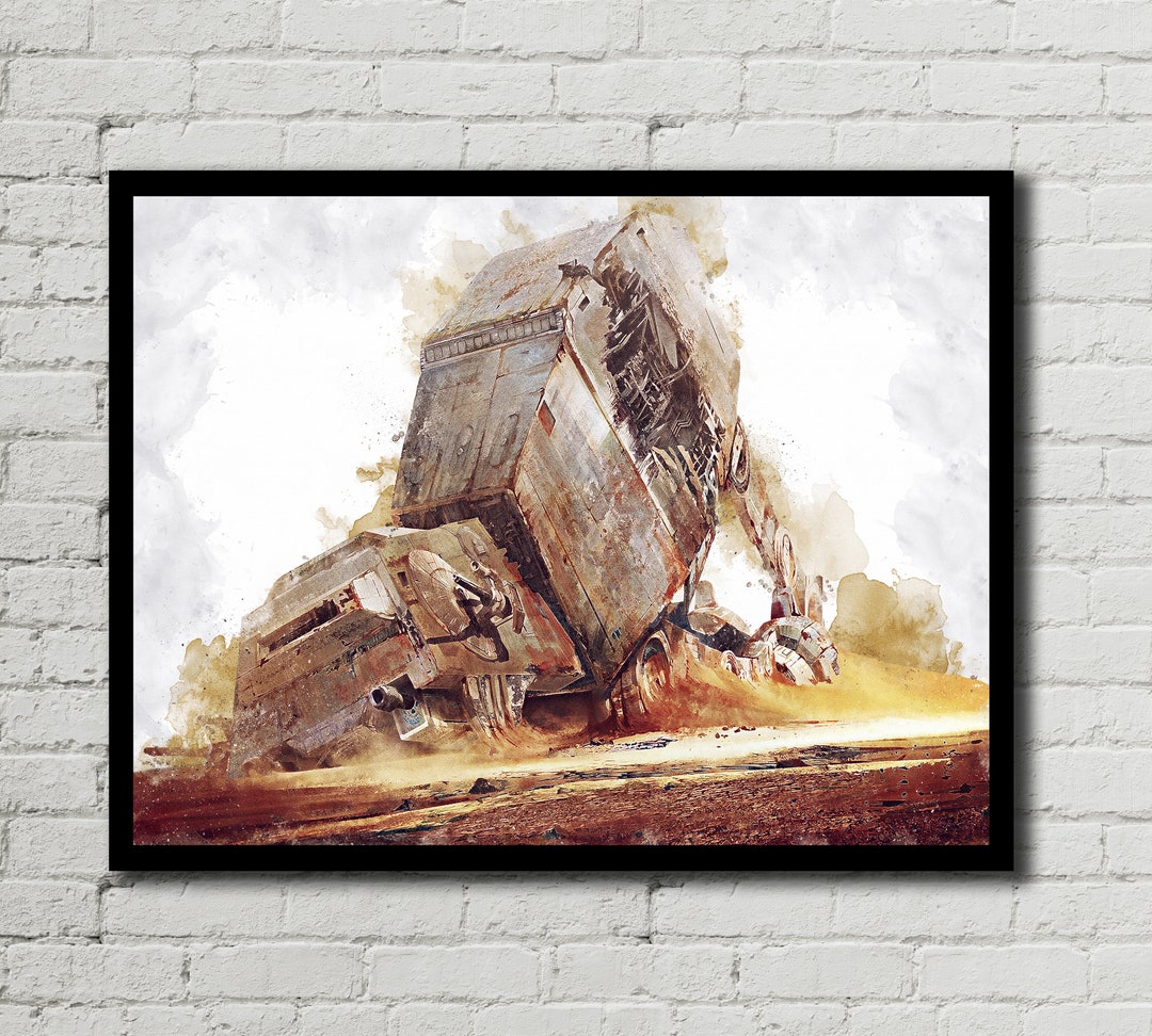 AT - AT WALKER - At-at Walker Poster - At-at Walker Digital - Star Wars ...