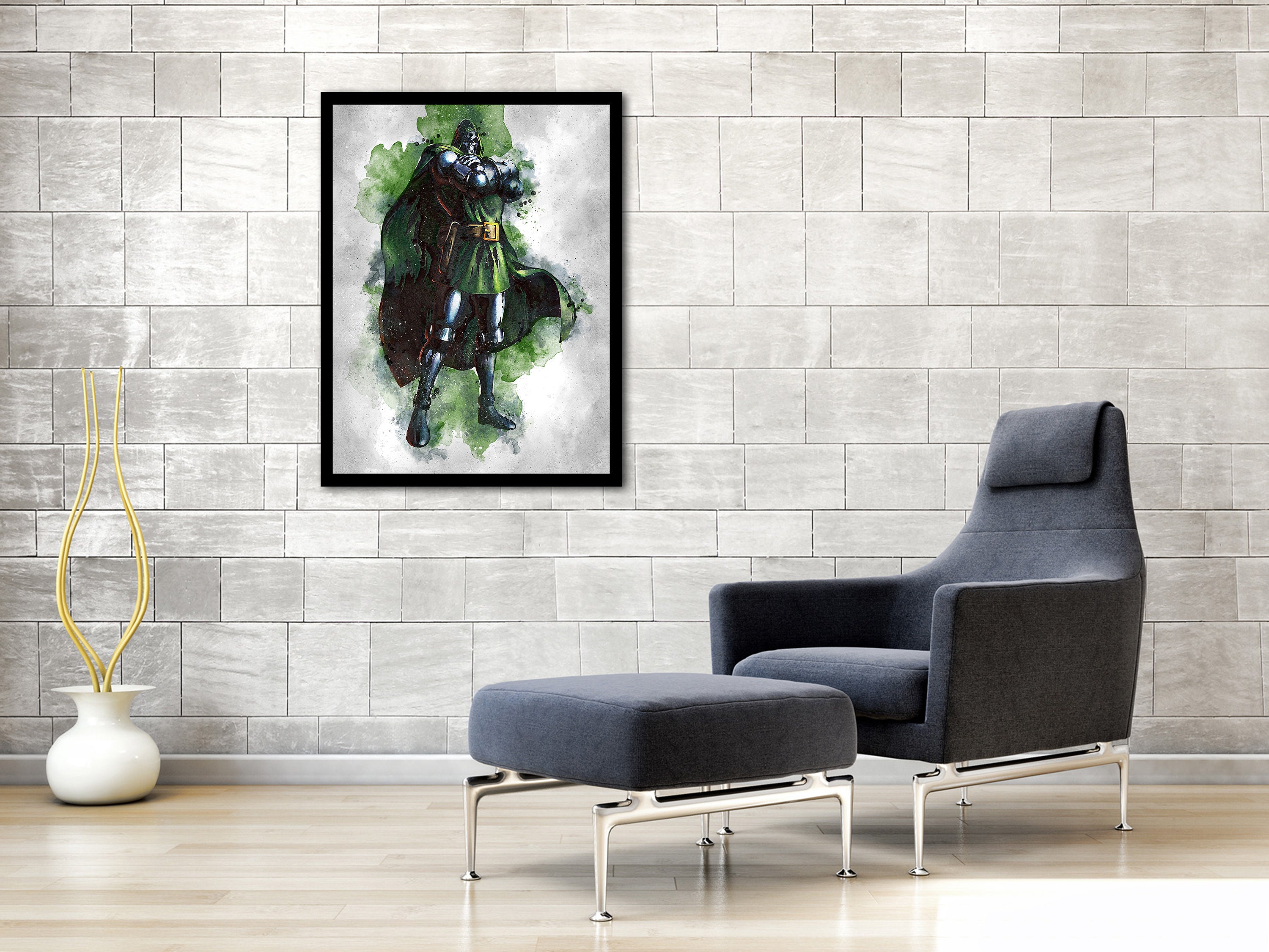 DR. DOOM - Dr. Doom Poster - Dr. Doom Digital - Marvel Poster - Digital ...