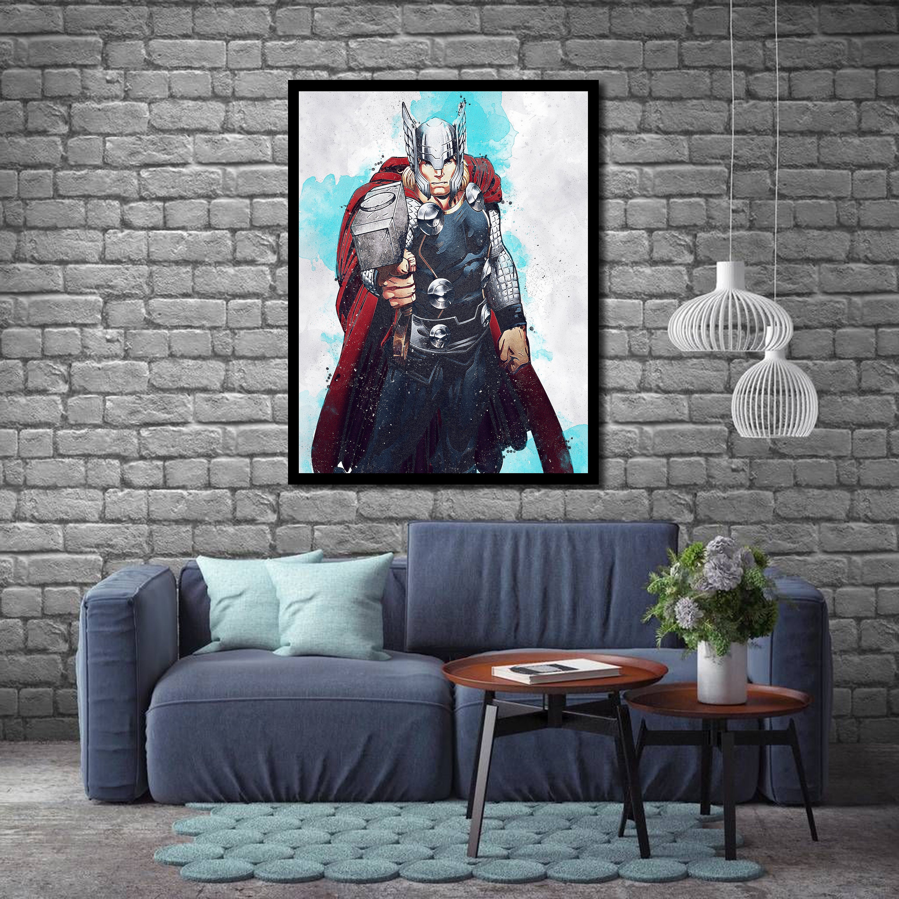 Marvel Avengers Poster Set All 4 Poster Set Captain - Etsy
