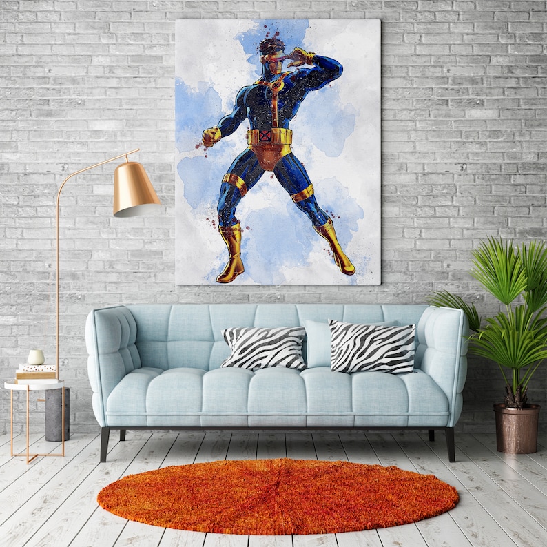 CYCLOPS Marvel Poster X Men Poster Cylclops Digital - Etsy