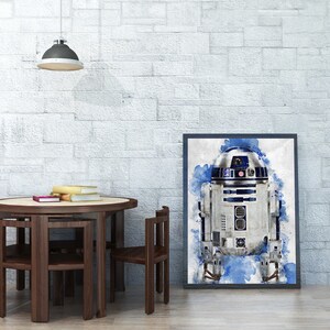 R2-D2 R2-D2 Poster R2-D2 Digital Star Wars Poster Digital Download ...