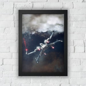 X WING X Wing Poster X Wing Digital Star Wars Poster Digital Print ...