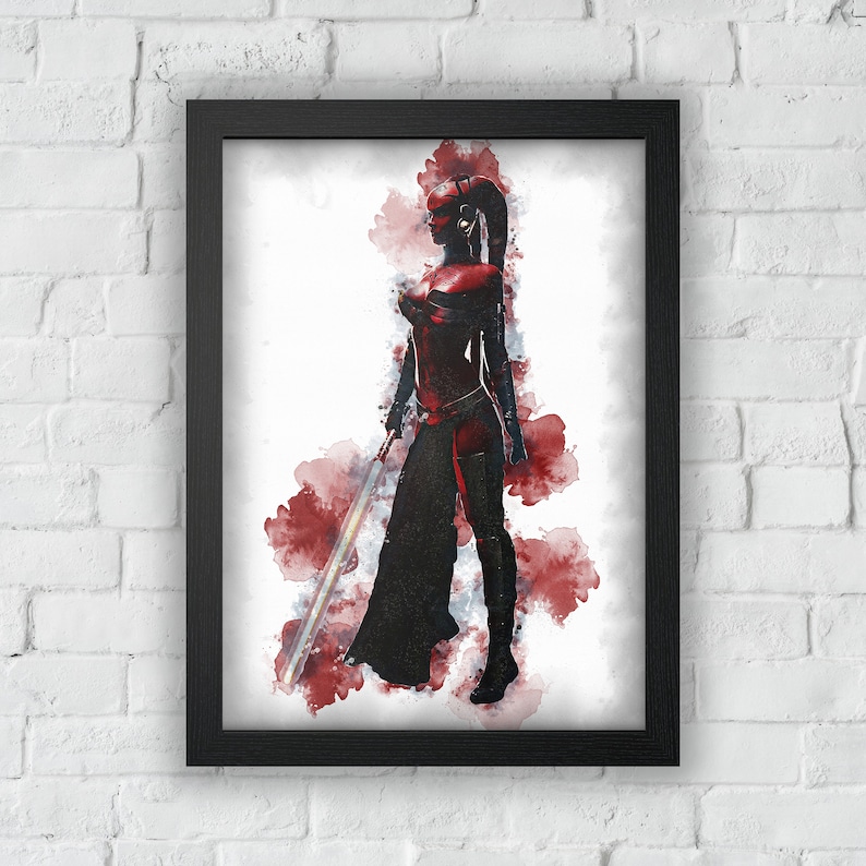 DARTH TALON Darth Talon Poster Star Wars Poster Star | Etsy