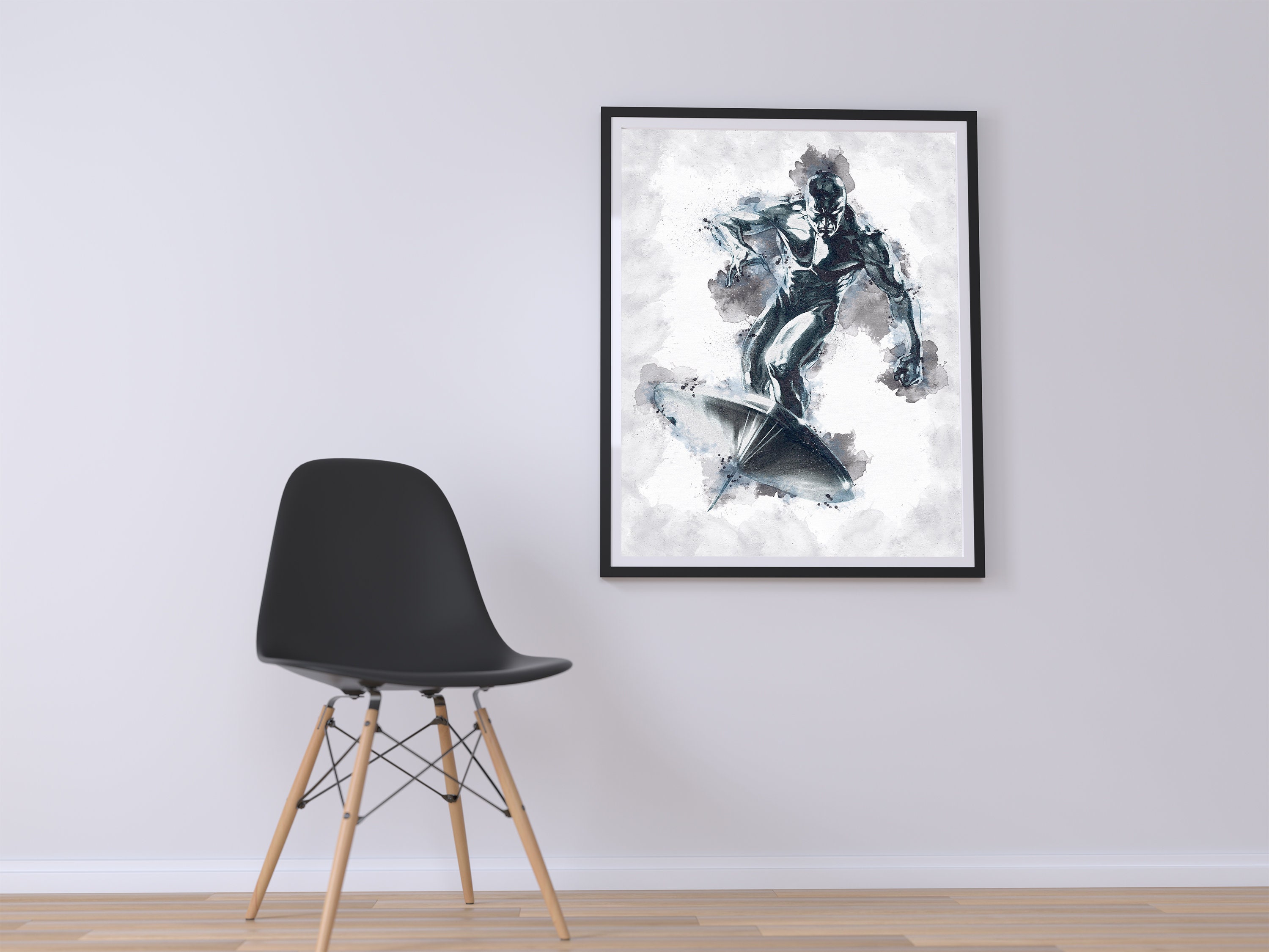 SILVER SURFER POSTER Marvel Poster Superhero Poster | Etsy