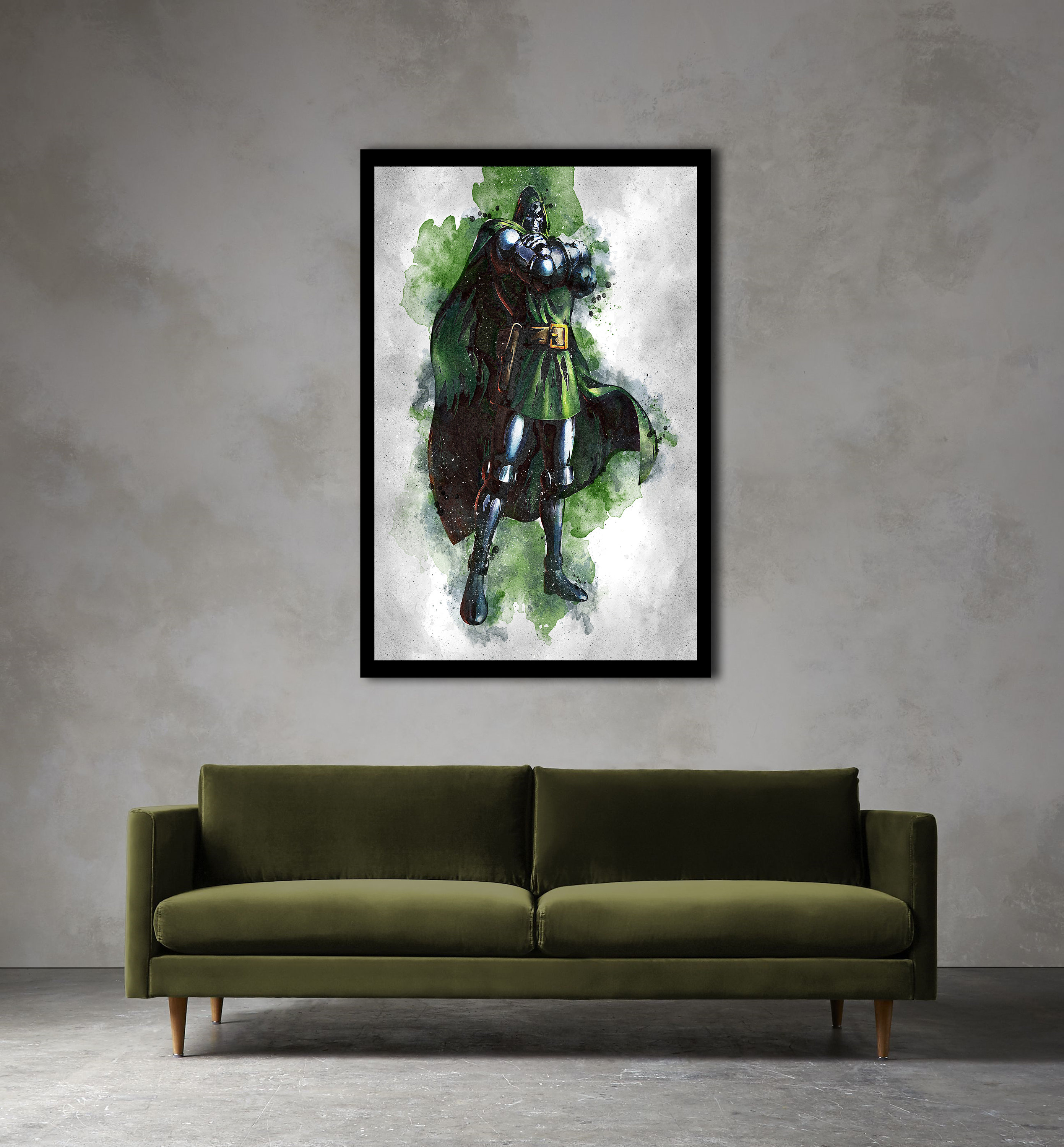 DR. DOOM - Dr. Doom Poster - Dr. Doom Digital - Marvel Poster - Digital ...