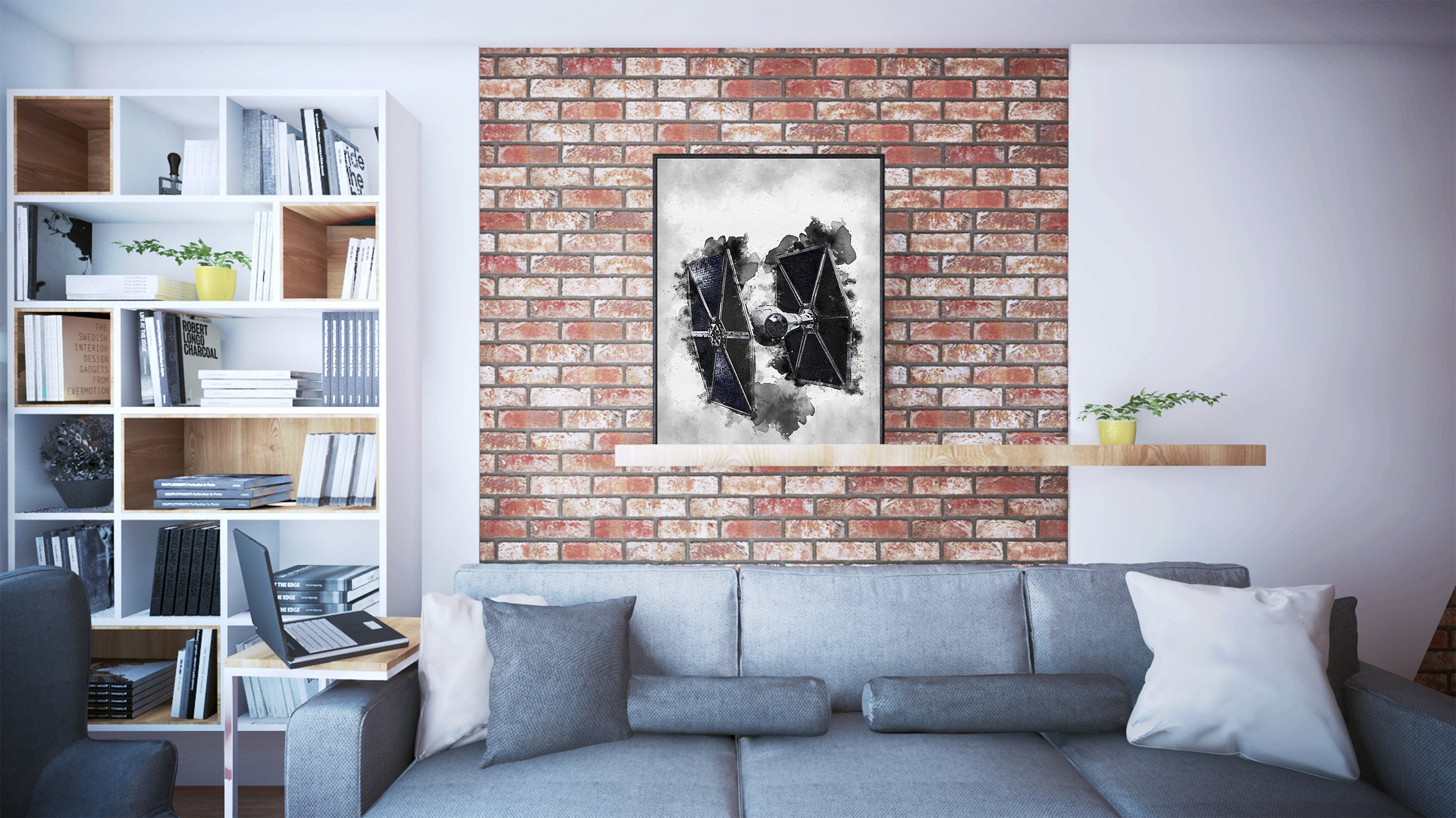 TIE FIGHTER - Tie Fighter Poster - Tie Fighter Digital - Star Warsl ...