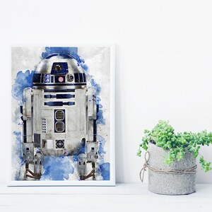 R2-D2 R2-D2 Poster R2-D2 Digital Star Wars Poster Digital Download ...