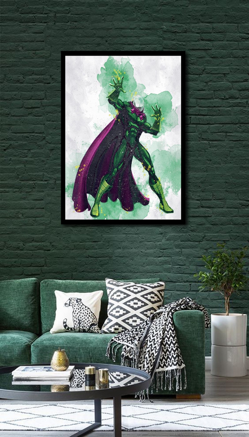 MYSTERIO- Mysterio Poster - Mysterio Digital - Marvel Poster - Digital ...