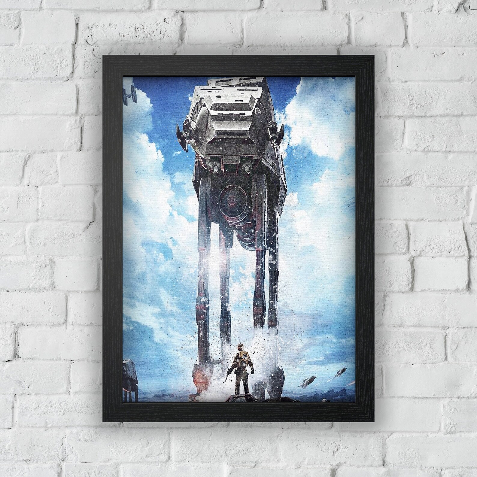 AT AT WALKER At-at Walker Poster At-at Walker Digital Star Wars Poster ...