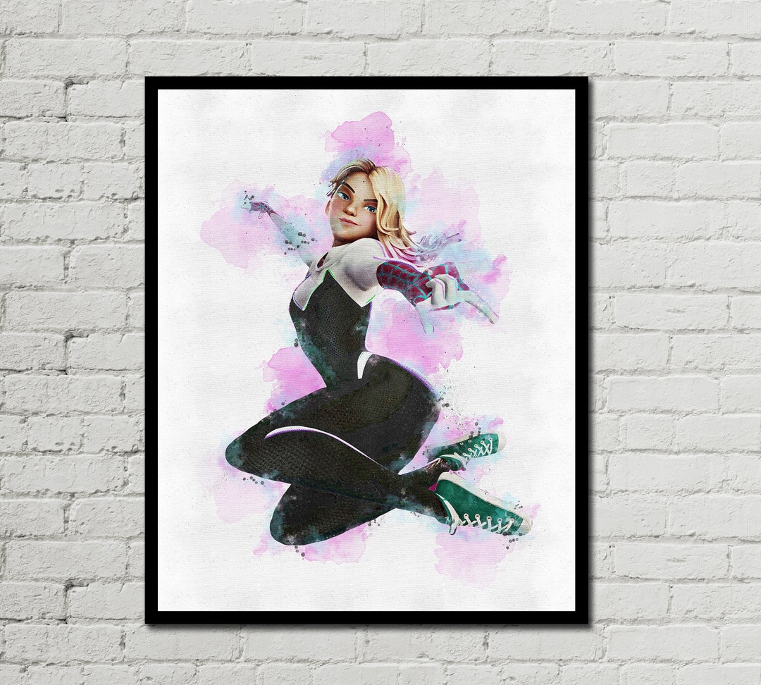 SPIDER GWEN POSTER - Spider-man: Across the Spider-verse - Gwen Stacy ...