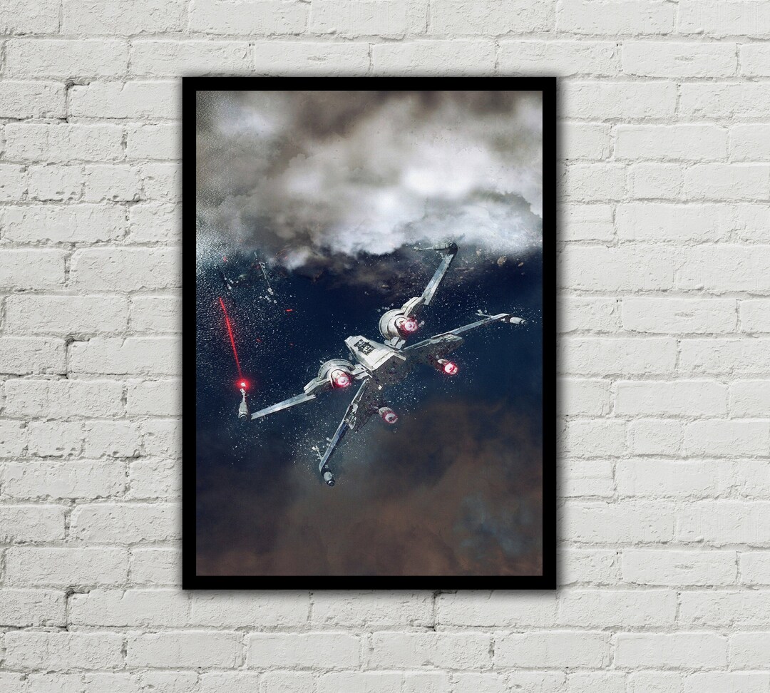 X WING X Wing Poster X Wing Digital Star Wars Poster Digital Print ...