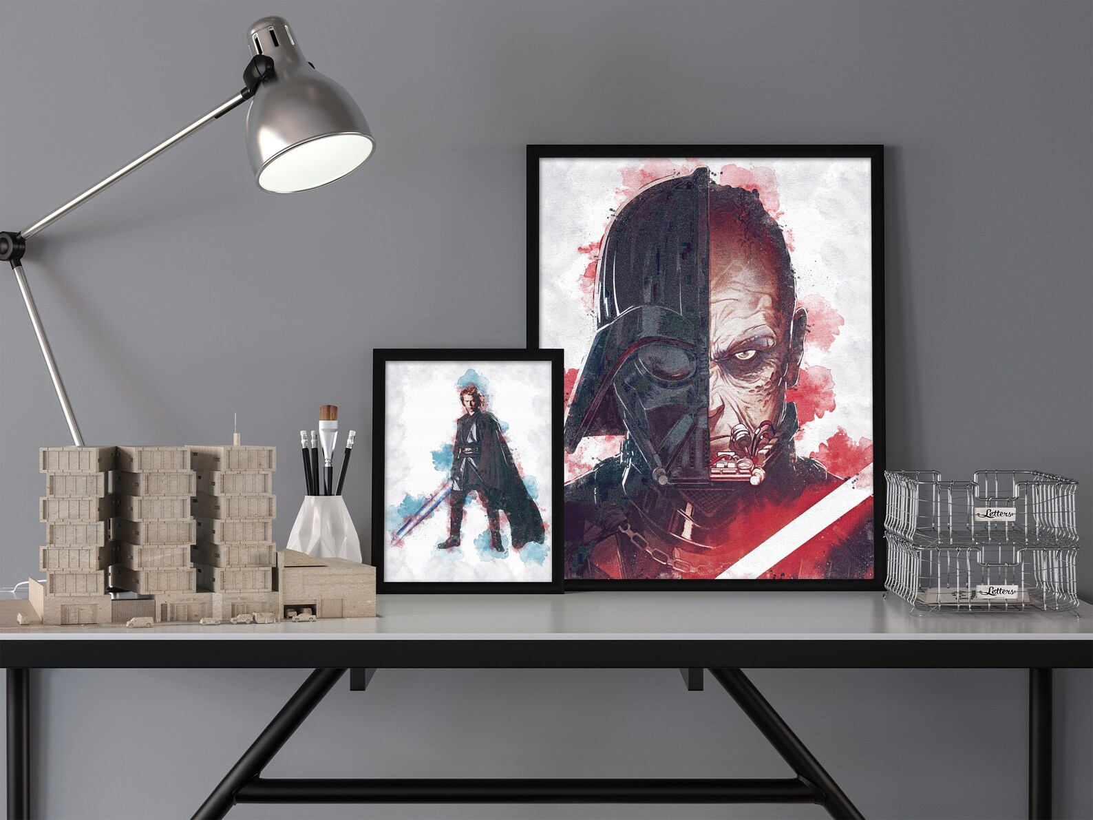 DARTH VADER Darth Vader Poster Darth Vader Digital Star - Etsy