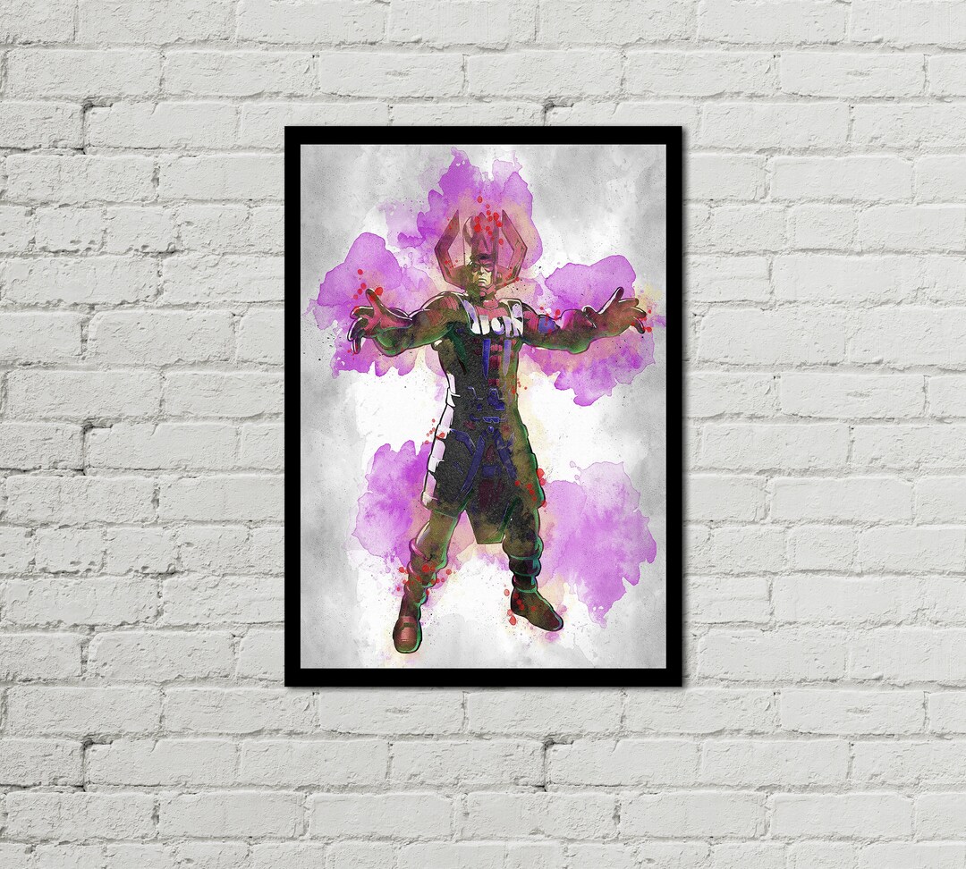 GALACTUS - Galactus Poster - Galactus Digital - Marvel Poster - Digital ...