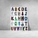 STAR WARS POSTER - Star Wars Alphabet - Star Wars Print - Alphabet ...