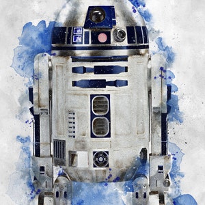 R2-D2 R2-D2 Poster R2-D2 Digital Star Wars Poster Digital Download ...