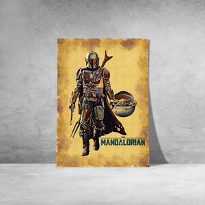 MANDALORIAN - Mandalorian Digital - Mandalorian Poster- Star Wars ...